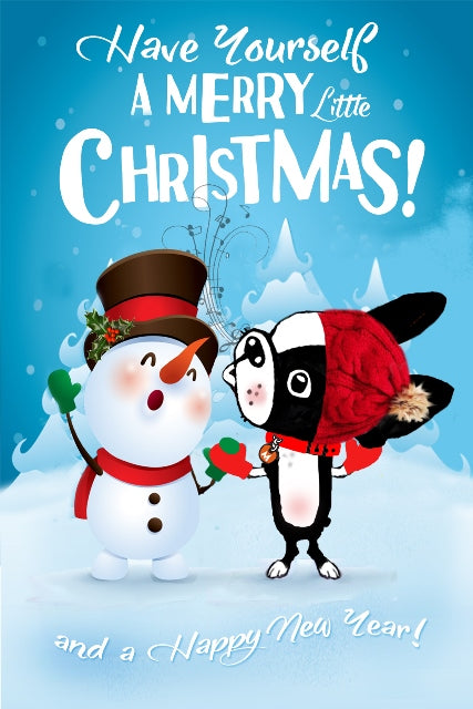 Mirabelle Holiday Greeting Cards Boston Terrier – The Adventures of ...